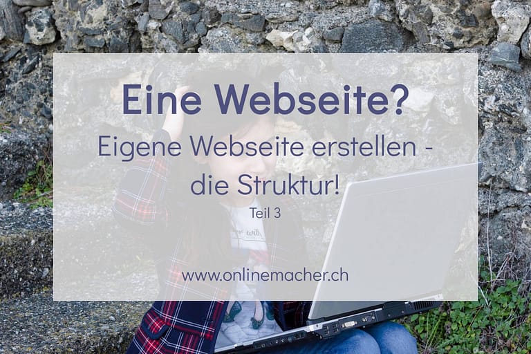 Eigene Webseite erstellen - wie starten? | onlinemacher.ch